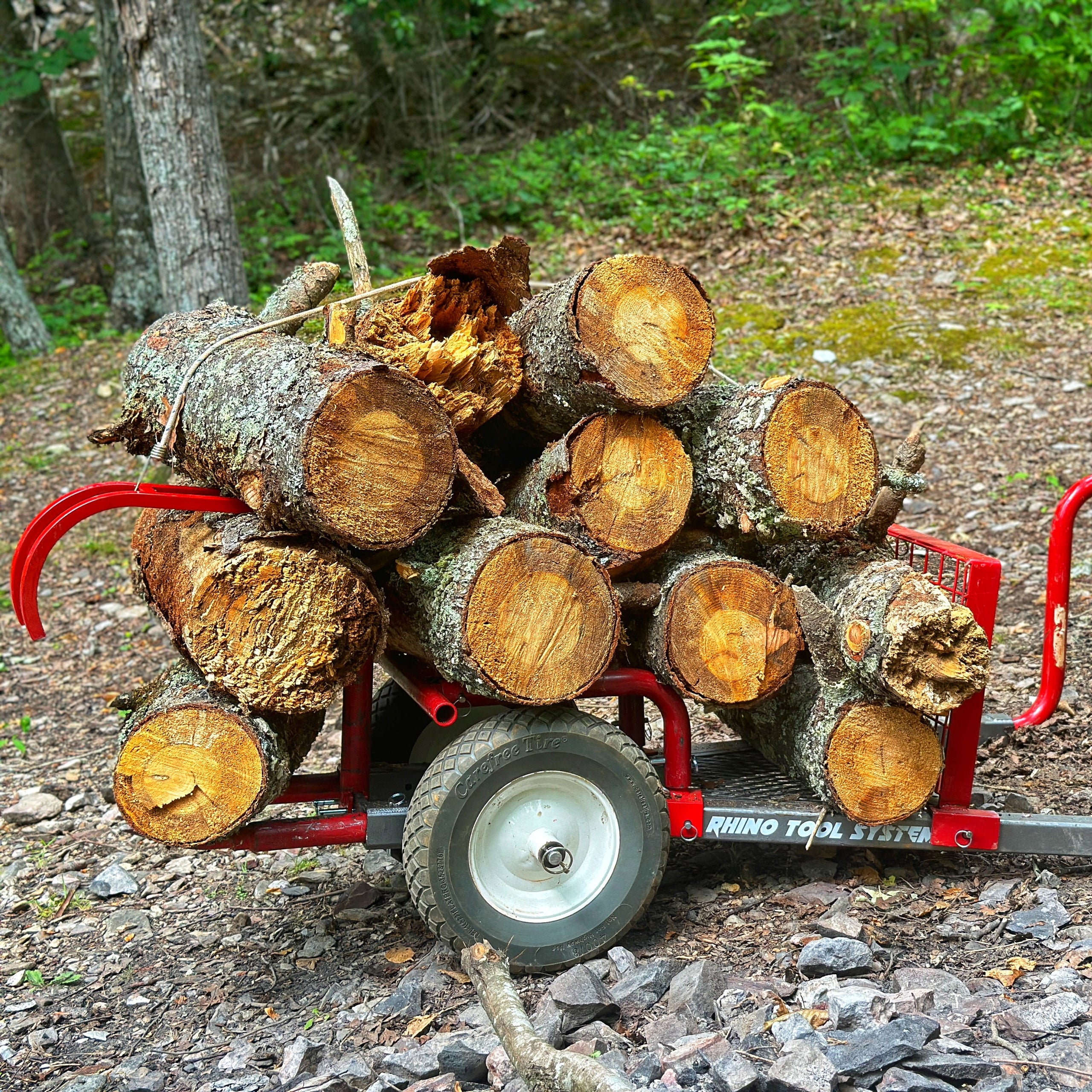 The Rock Hauler Landscaping Cart | Rhino Tool Systems
