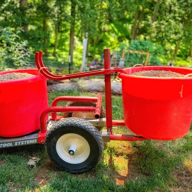 The Rock Hauler Landscaping Cart | Rhino Tool Systems